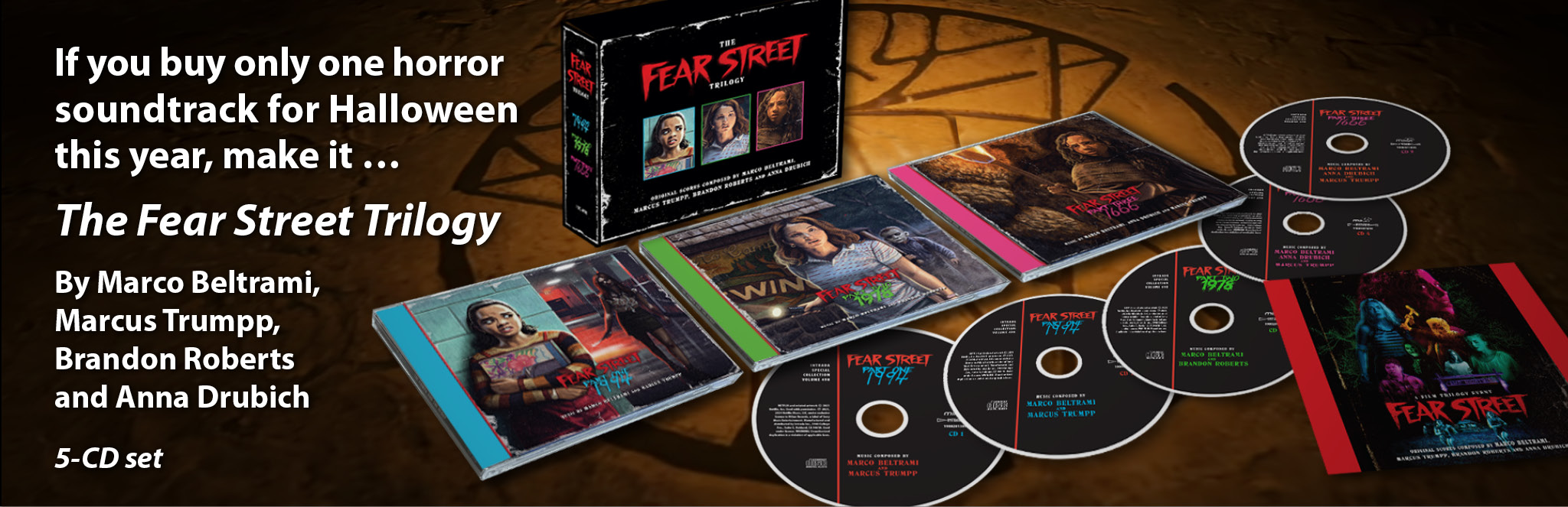 THE FEAR STREET TRILOGY – 5 CD SET | Kinetophone